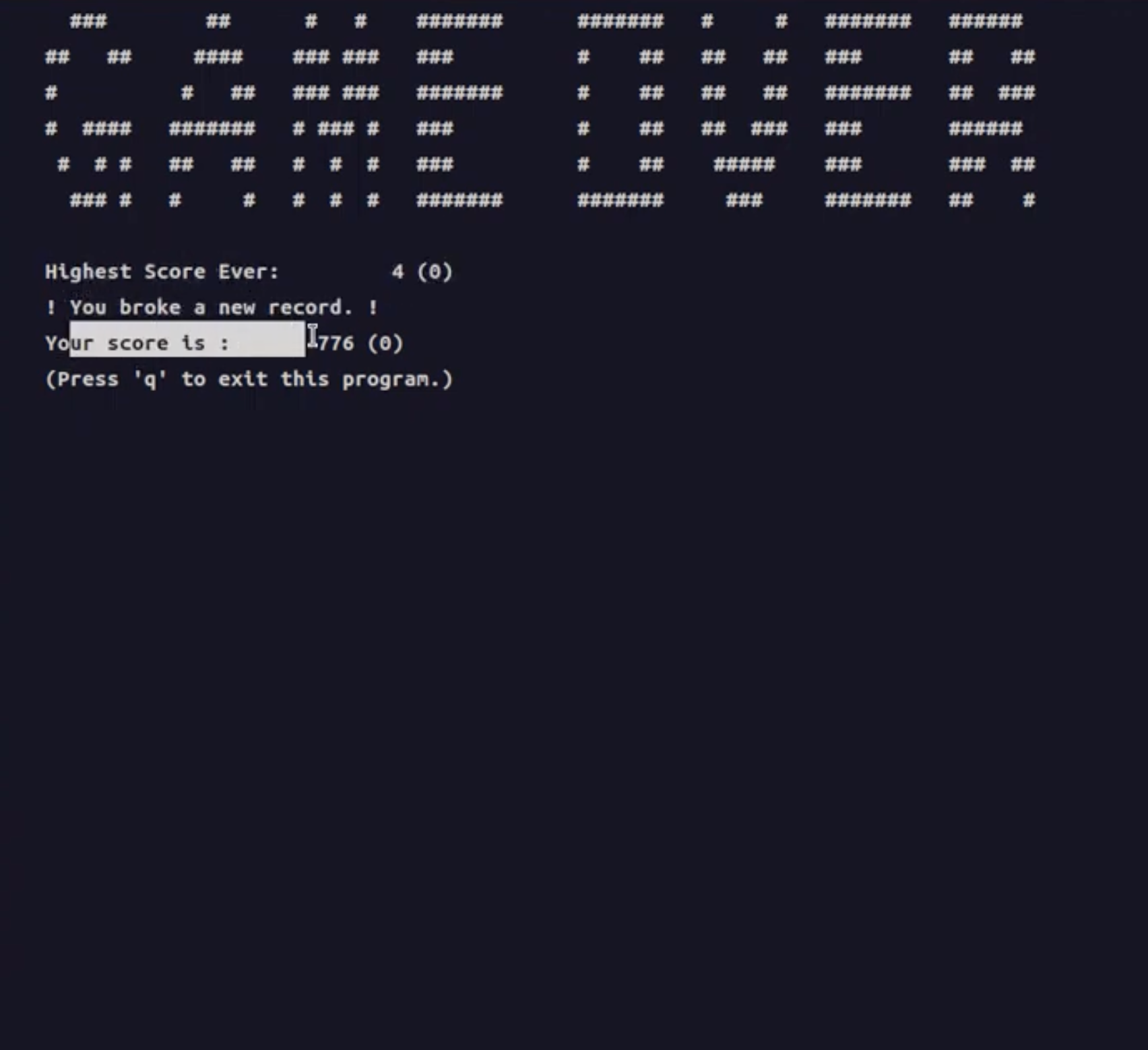 GitHub - TransparentDeveloper/2048-ncurses