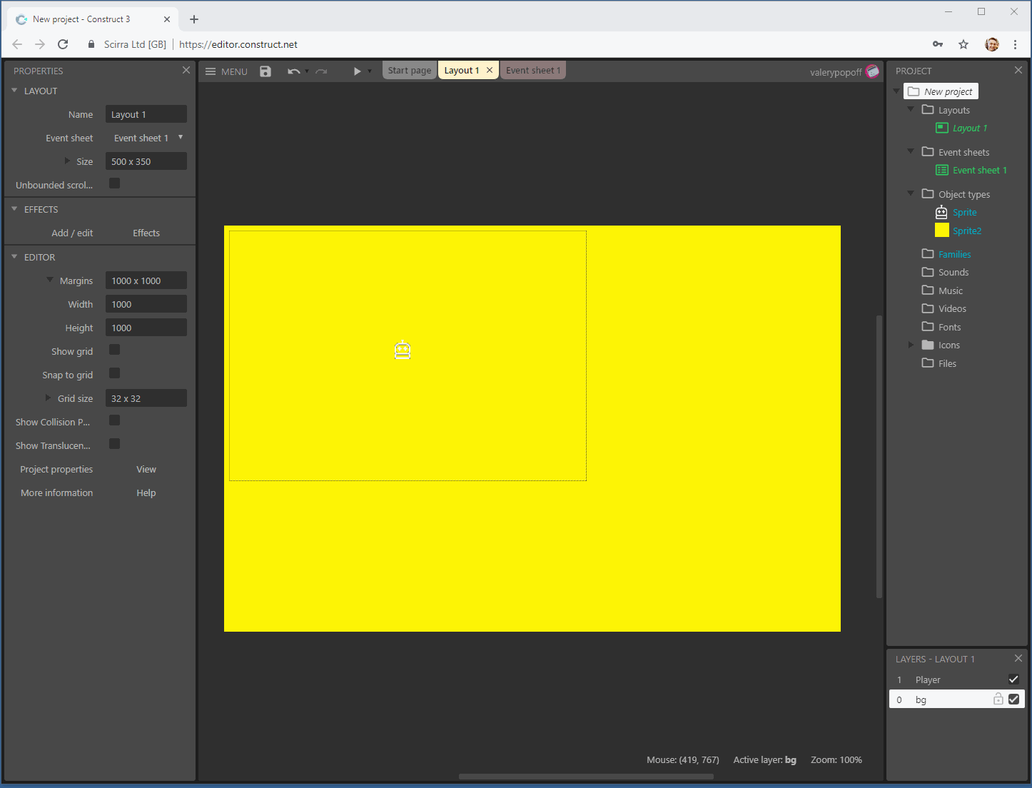 Fullscreen mode off incorrect in c2runtime but ok in c3runtime · Issue ...
