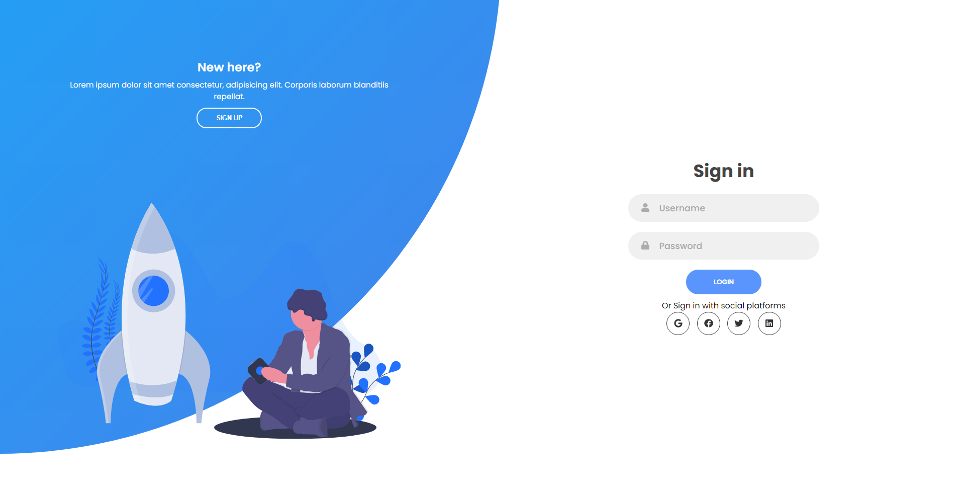 GitHub - alakhaliifah/loginsignup: Responsive login and sign up page ...