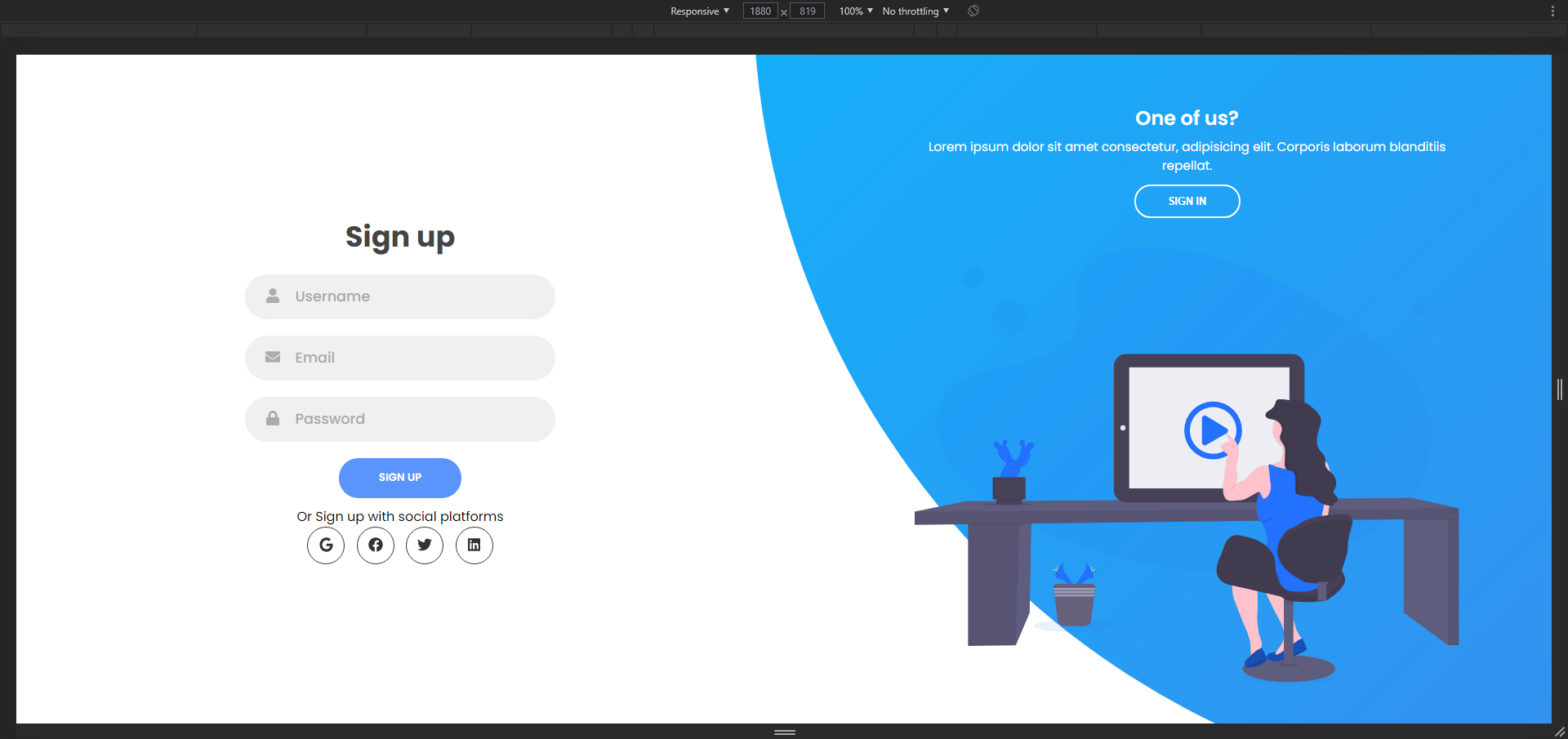 GitHub - alakhaliifah/loginsignup: Responsive login and sign up page ...