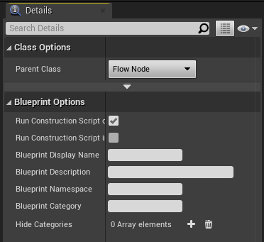 Flow Node Blueprint names do not appear under world in Palette after creation · Issue #36 ...