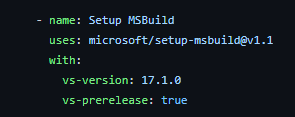 Unable to find MSBuild on Visual Studio 2022 · Issue #73 · microsoft/setup-msbuild · GitHub