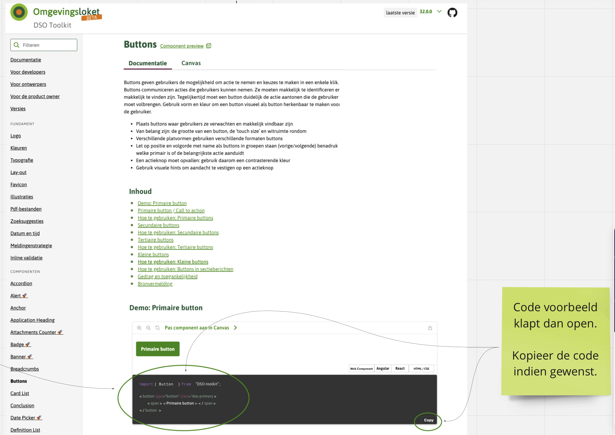 Code voorbeelden in DSO Toolkit kunnen kopiëren · Issue #1986 · dso-toolkit/dso-toolkit · GitHub