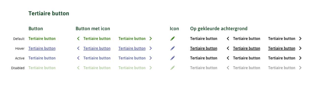 Tertiaire button Redesign - Kleuren · Issue #2070 · dso-toolkit/dso-toolkit · GitHub