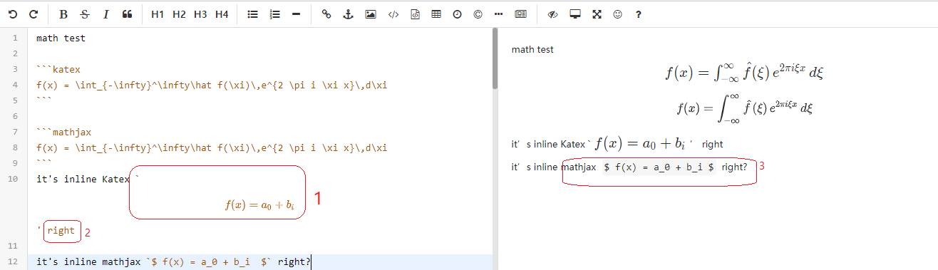 关于mathjax和katex公式输入的问题 · Issue #168 · terrylinooo/githuber-md · GitHub