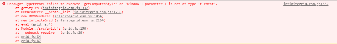 npm으로 설치시 getComputedStyle 에러가 나타납니다. · Issue #302 · naver/egjs ...