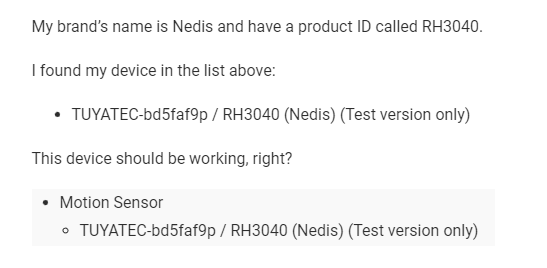 Nedis PIR Zigbee not working · Issue #232 · JohanBendz/com.tuya.zigbee · GitHub