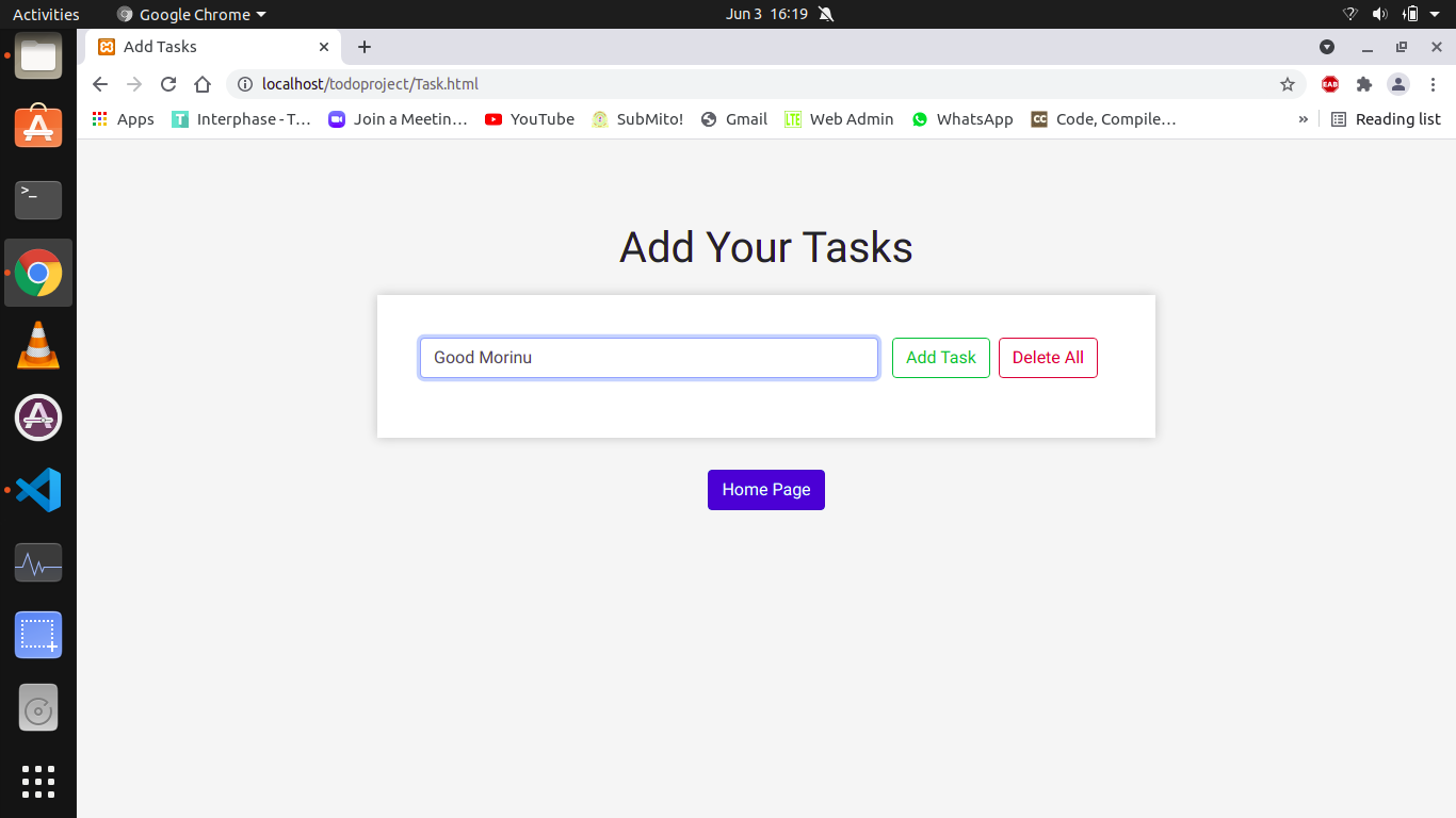 GitHub - aniket4206/Tasks-JavaScript-Project