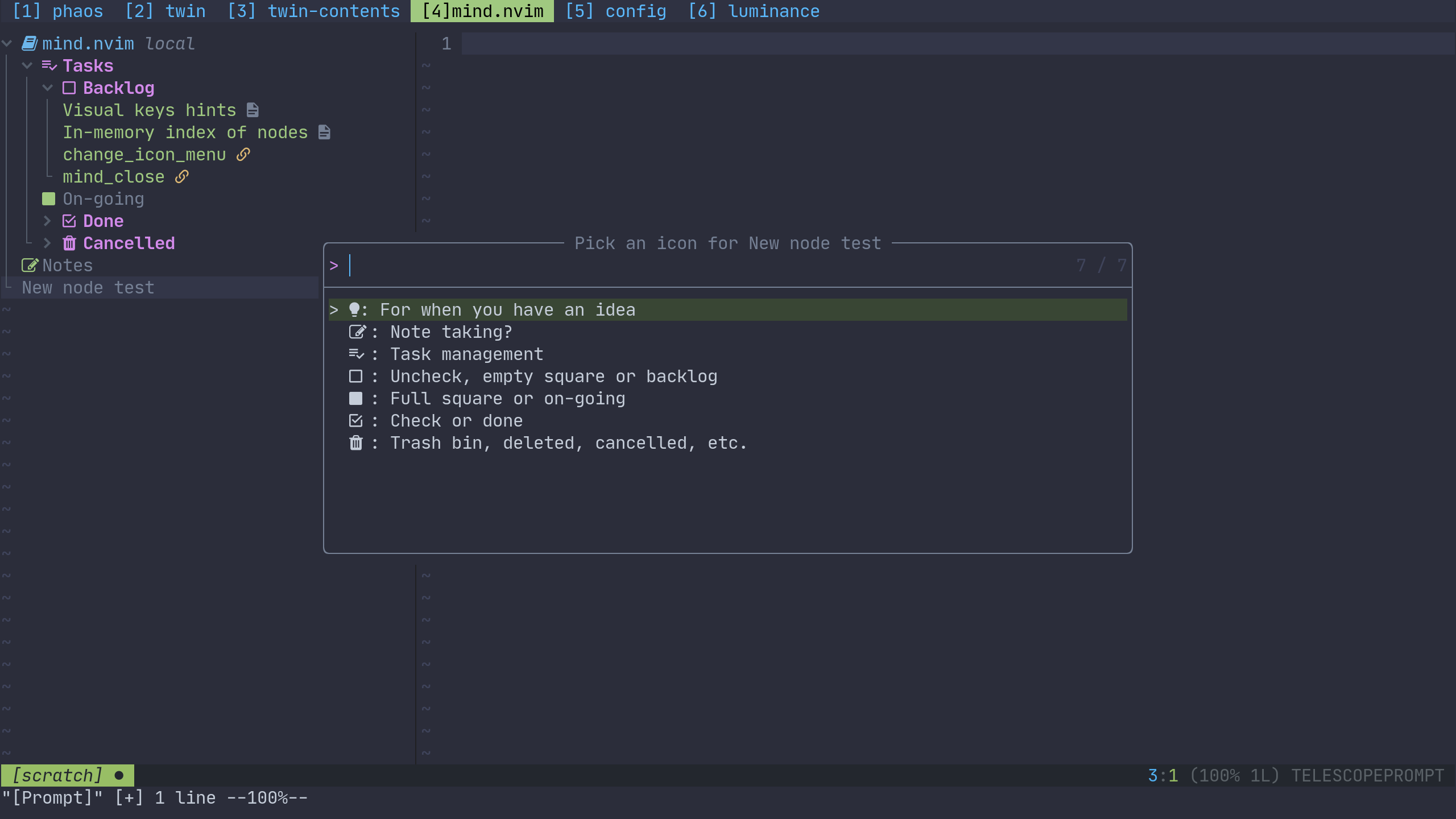 [New Feature] `change_icon_menu` · Issue #24 · hadronized/mind.nvim · GitHub