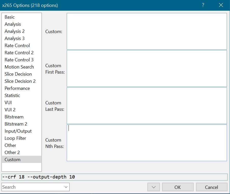Staxrip 2.1.4.8 and x265 multipass options not correctly applied · Issue #389 · staxrip/staxrip ...
