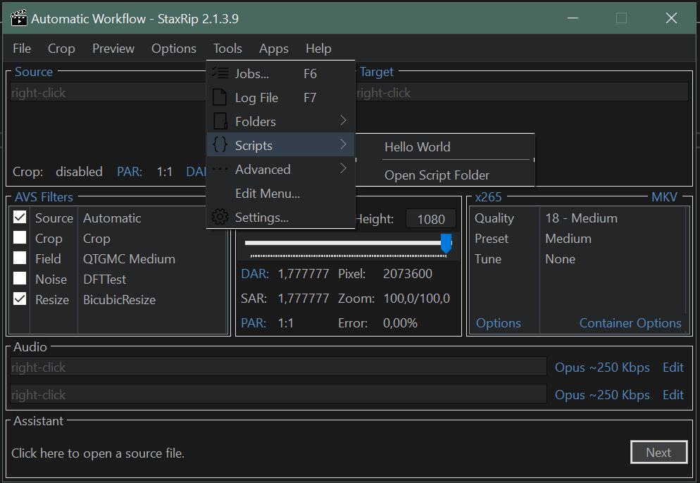 Support for Dark Mode? · Issue #510 · staxrip/staxrip · GitHub