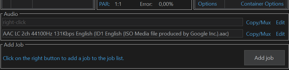 Audio right-click text color · Issue #709 · staxrip/staxrip · GitHub