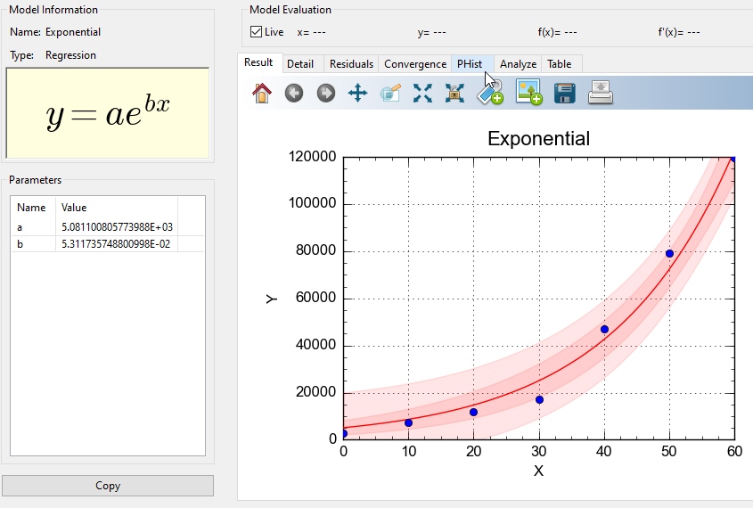 Wrong implementation of exponential regression · Issue #1021 · numworks/epsilon · GitHub