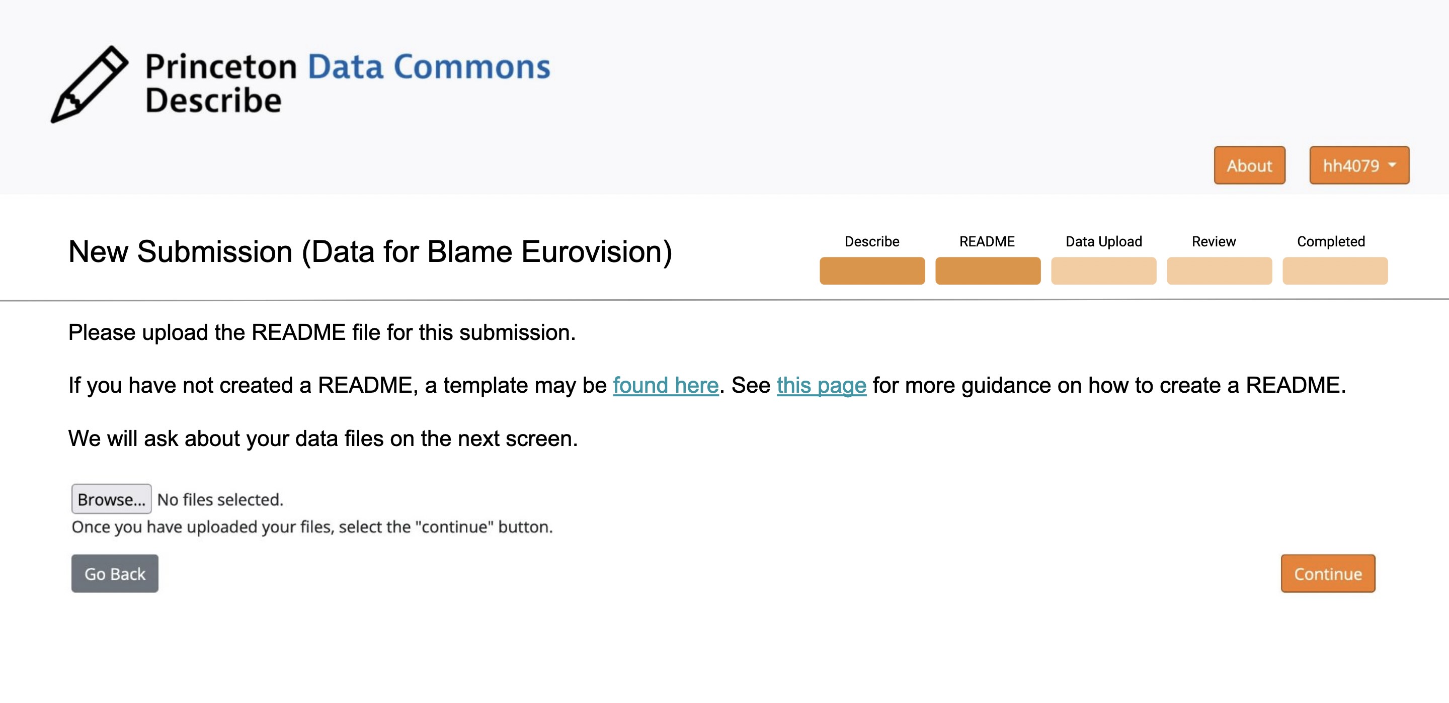 Describe Form: Status Bar Change · Issue #968 · pulibrary/pdc_describe ...
