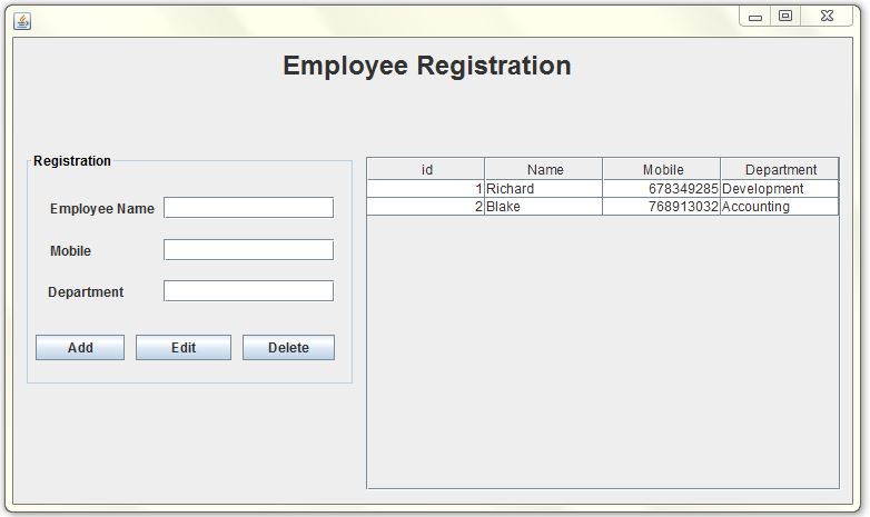GitHub - bl4keee/EmployeeRegistarationApp: GUI app using MySQL database to keep track of your ...