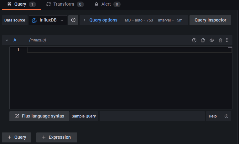 Grafana 8.4.5 - InfluxDB 2.1.1 with Flux - Query-Editor Odd Behaviour · Issue #47540 · grafana ...
