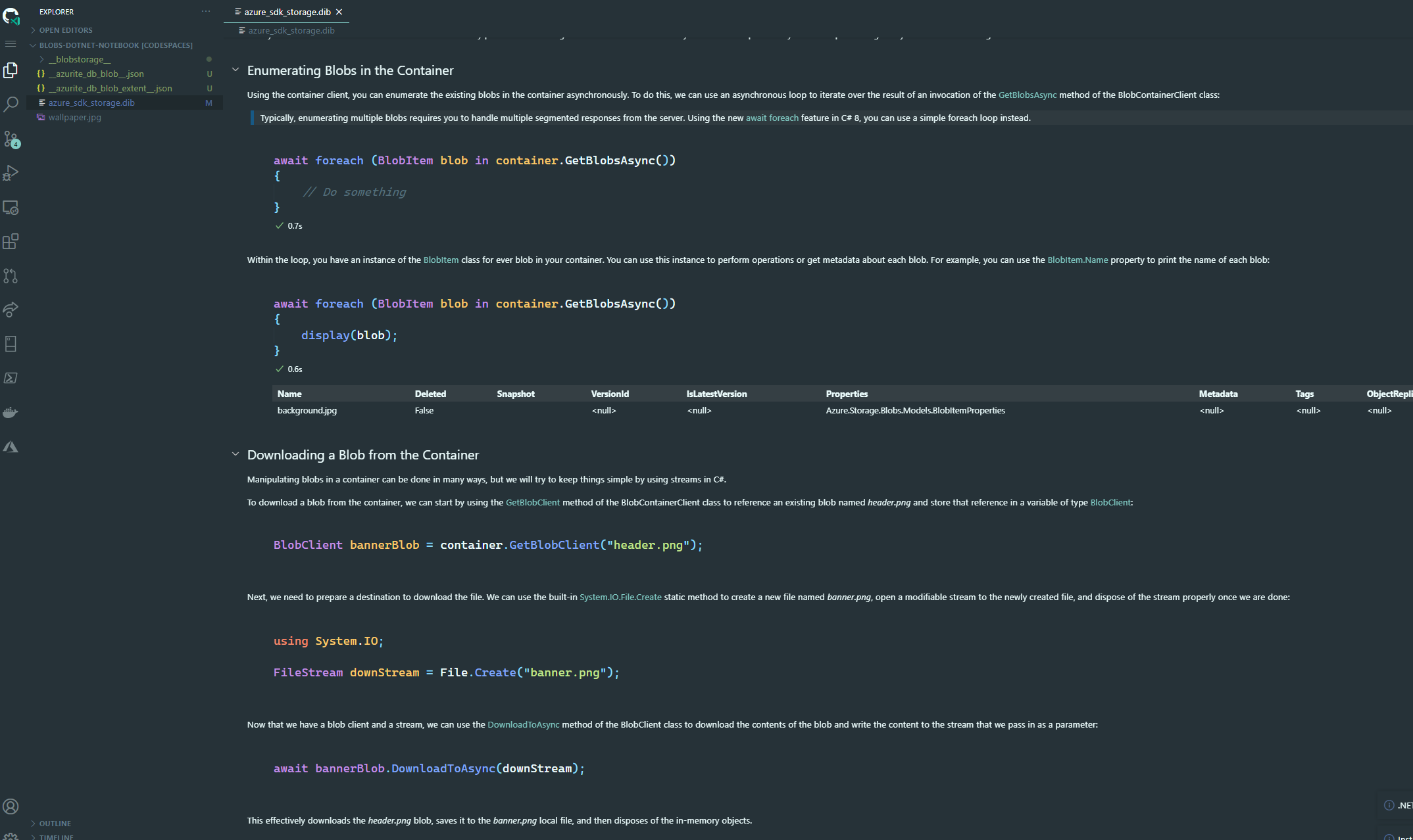 .NET Interactive Notebook + Visual Studio Code Insiders + GitHub ...