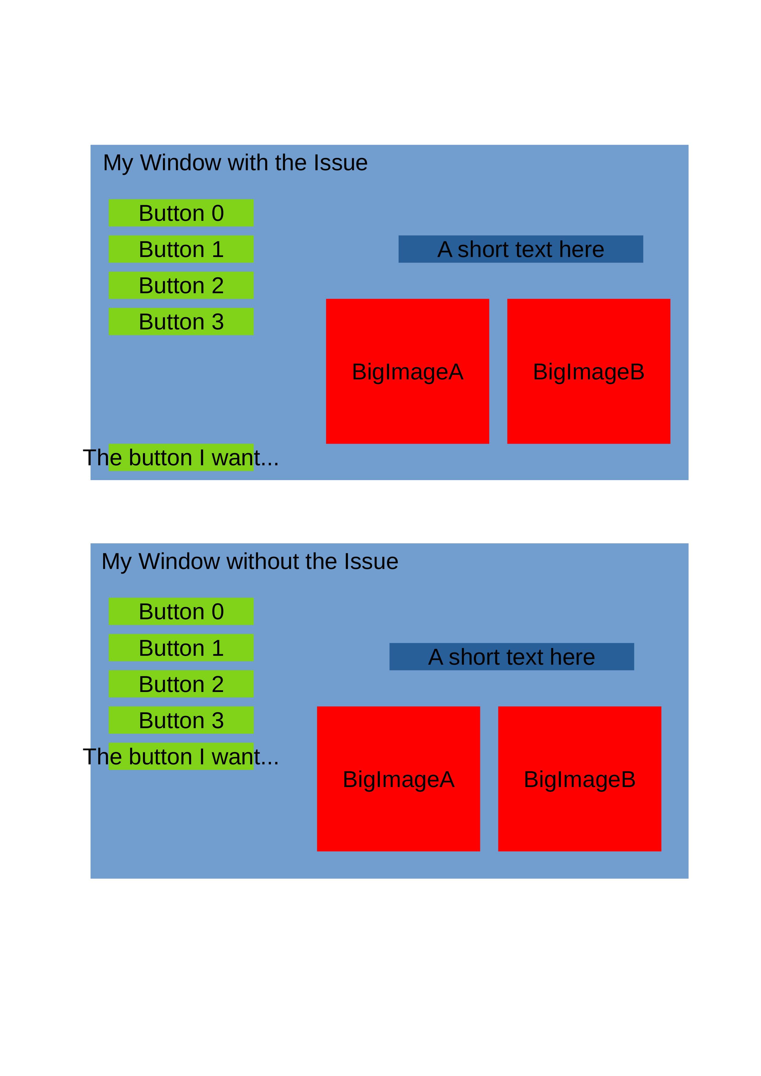 [Question] Is it possible to have one image on the right and several lines of buttons on the ...