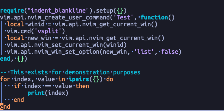 Listchars display issues when changing options for non-current window ...