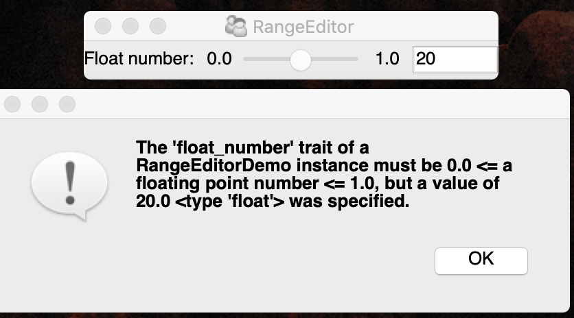 Wrong error message for `Range` traits when excluding low and high · Issue #563 · enthought ...