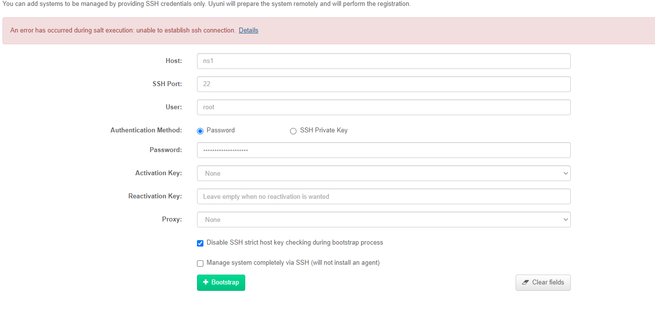 bootstrap problem · Issue #5929 · uyuni-project/uyuni · GitHub