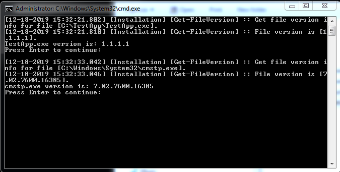 Fileversioninfo Cmd