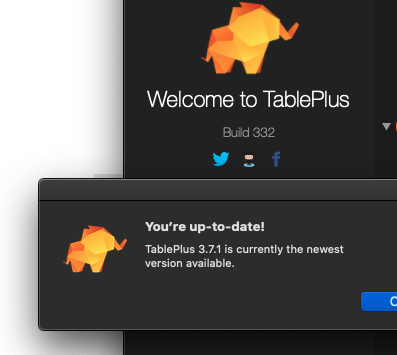 Settings missing when used via Setapp · Issue #2038 · TablePlus/TablePlus · GitHub