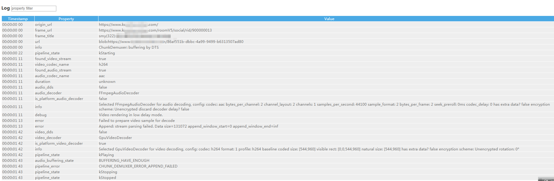 flv.js:11608 [MSEController] > Failed to execute 'appendBuffer' on 'SourceBuffer': The ...