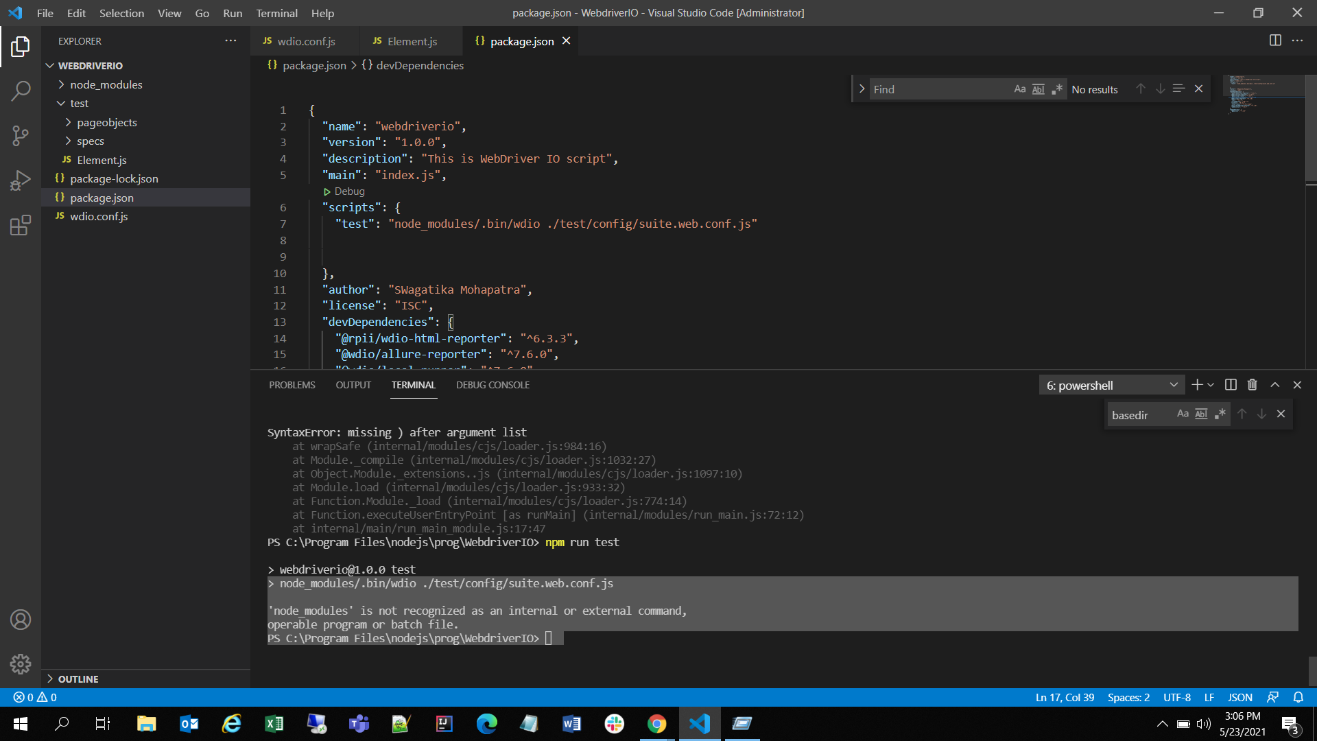 'node_modules' is not recognized as an internal or external command, · Issue #2984 · laravel-mix ...