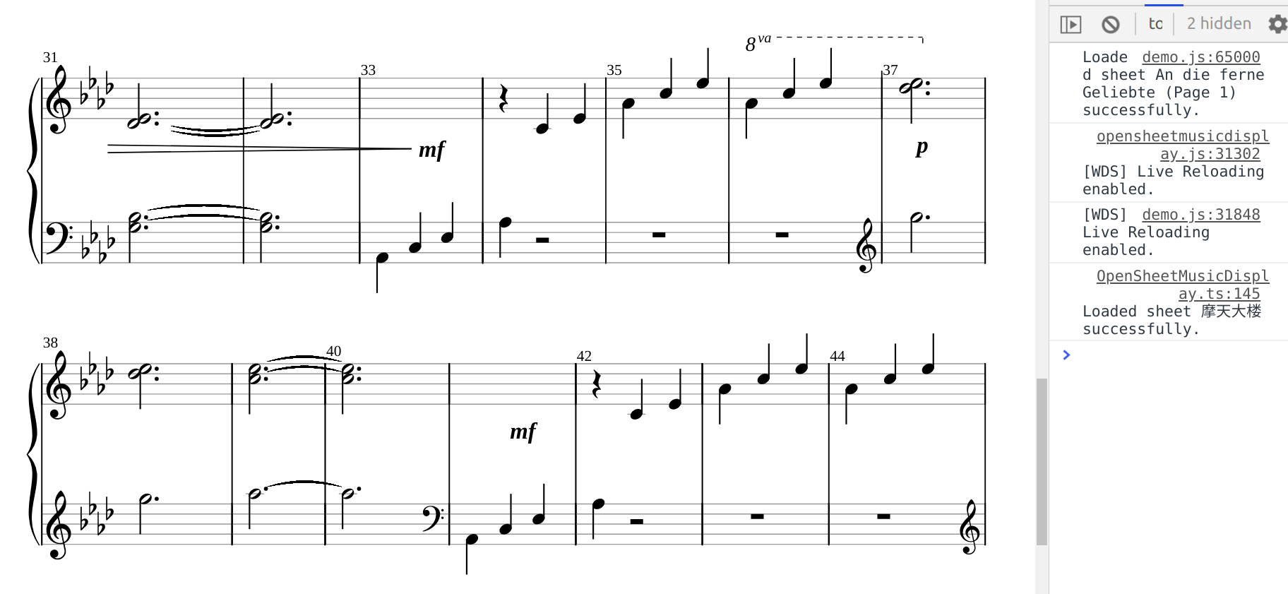 Octave Shift doesn't display correctly over multiple lines/systems · Issue #591 ...