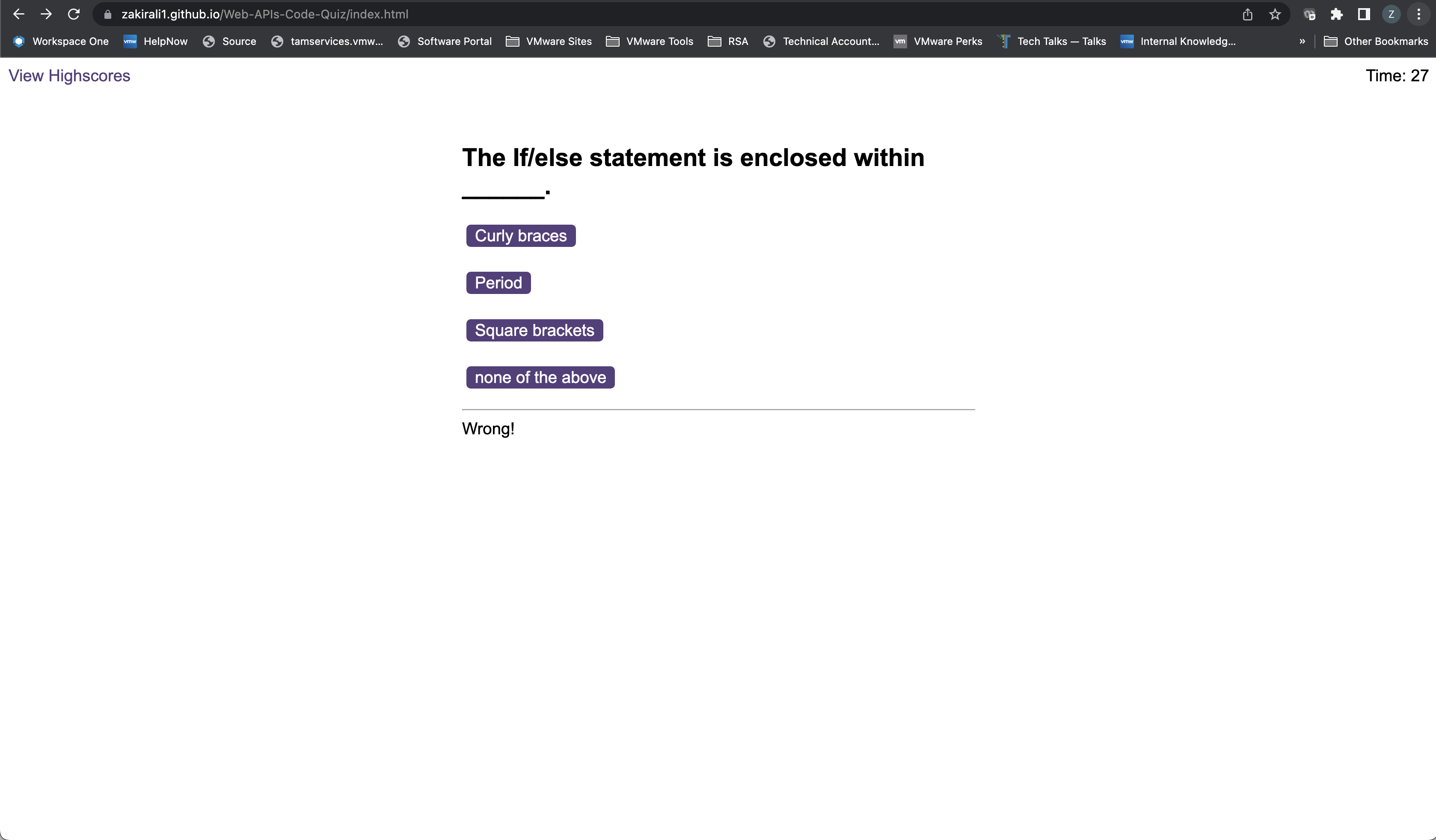 GitHub - zakirali1/Web-APIs-Code-Quiz