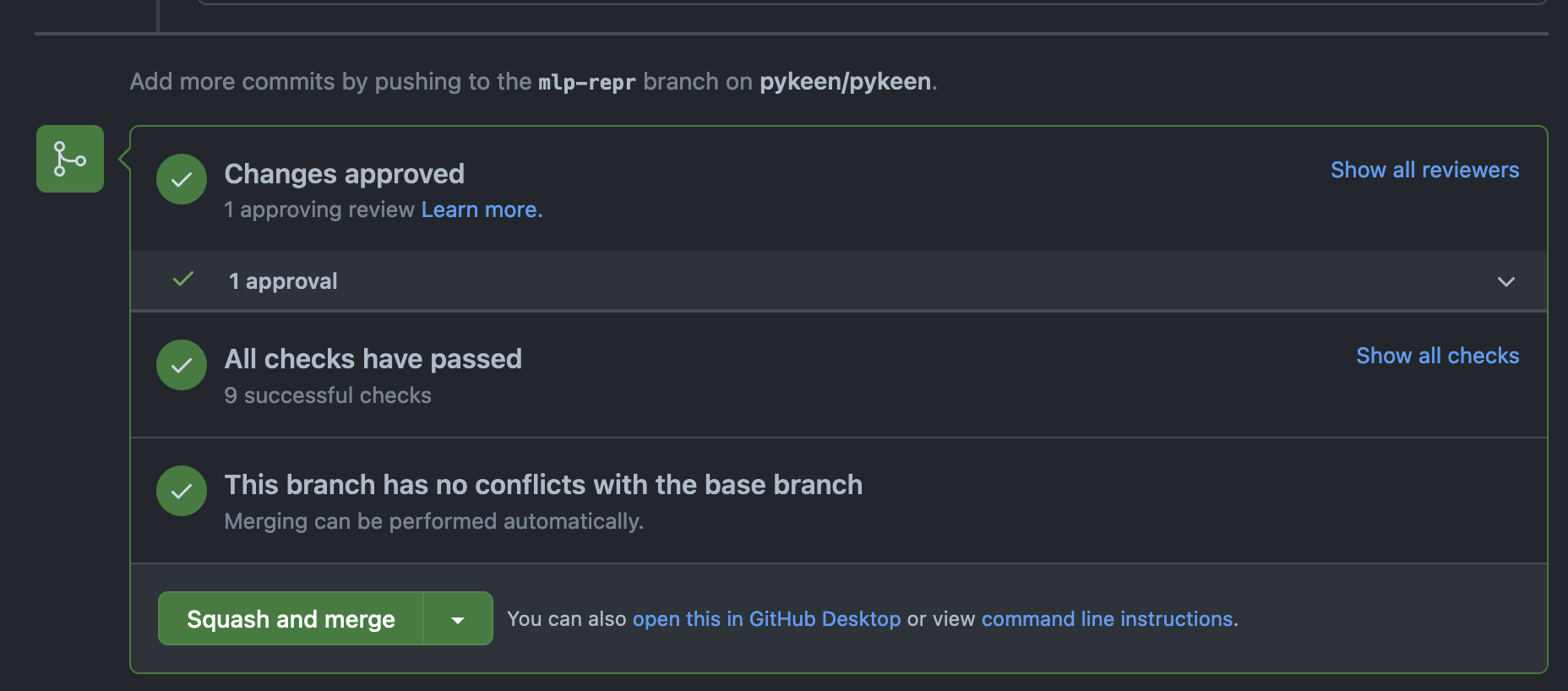 Protect main branch · Issue #122 · INCATools/ontology-access-kit · GitHub