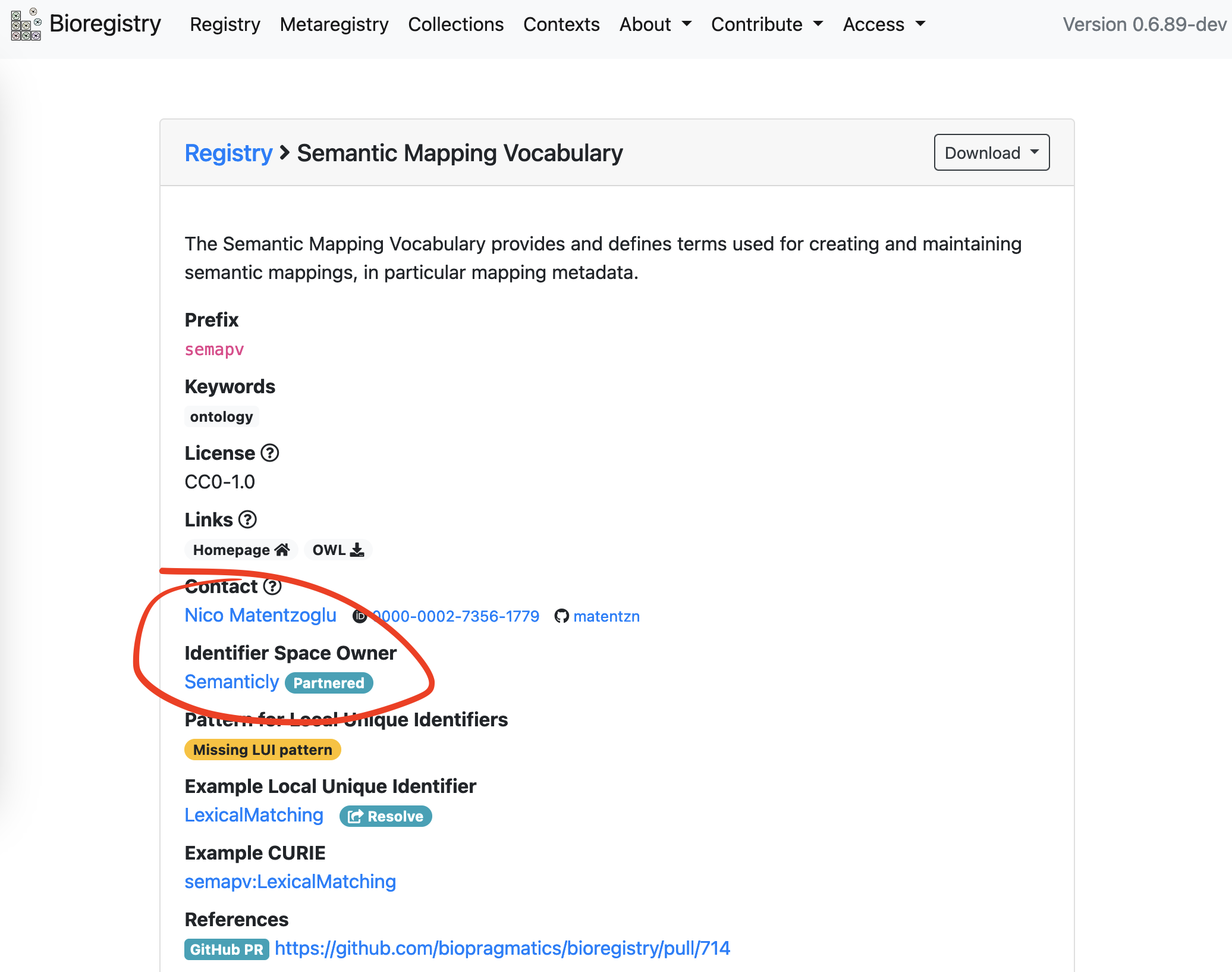 Add governance and technical implementation for relationship with Identifier Space Owner · Issue ...