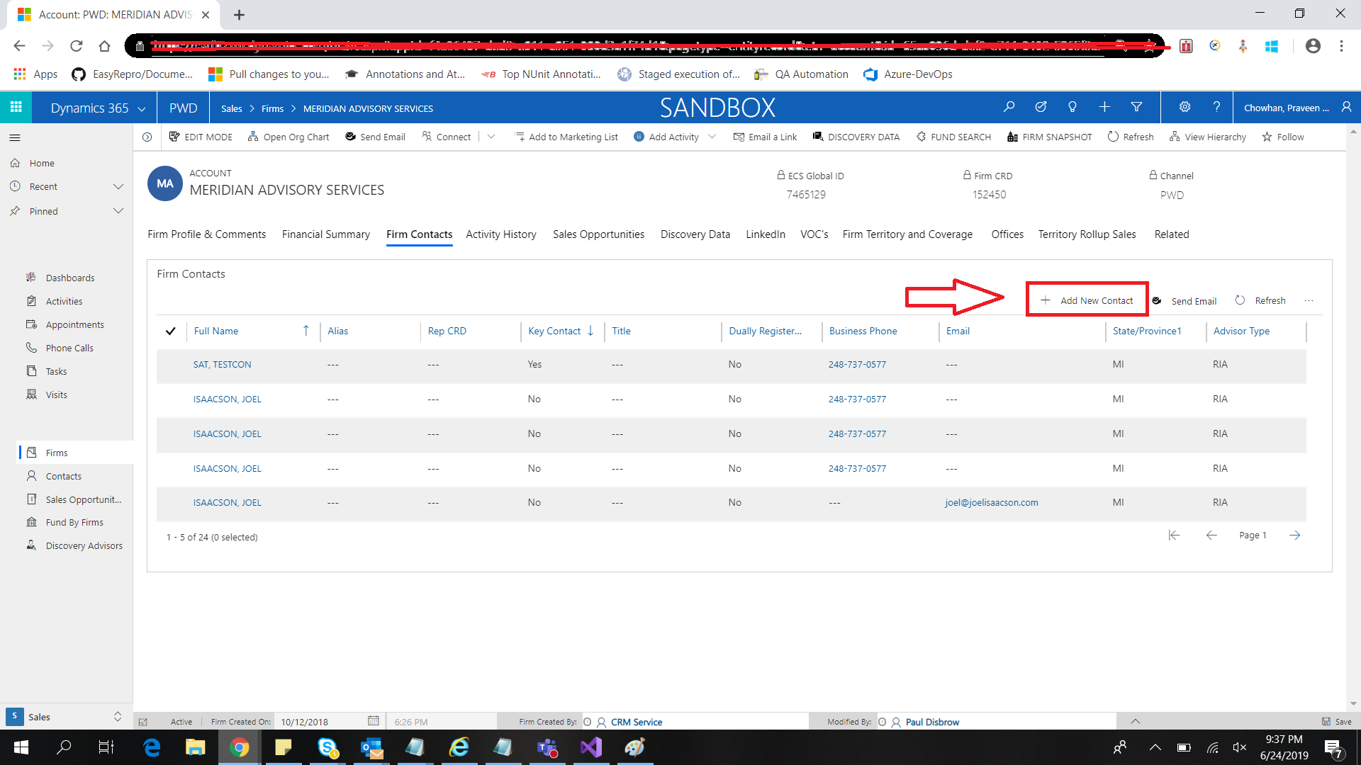 Not able to click on command bar.I have shown the diff where it is not working with images ...