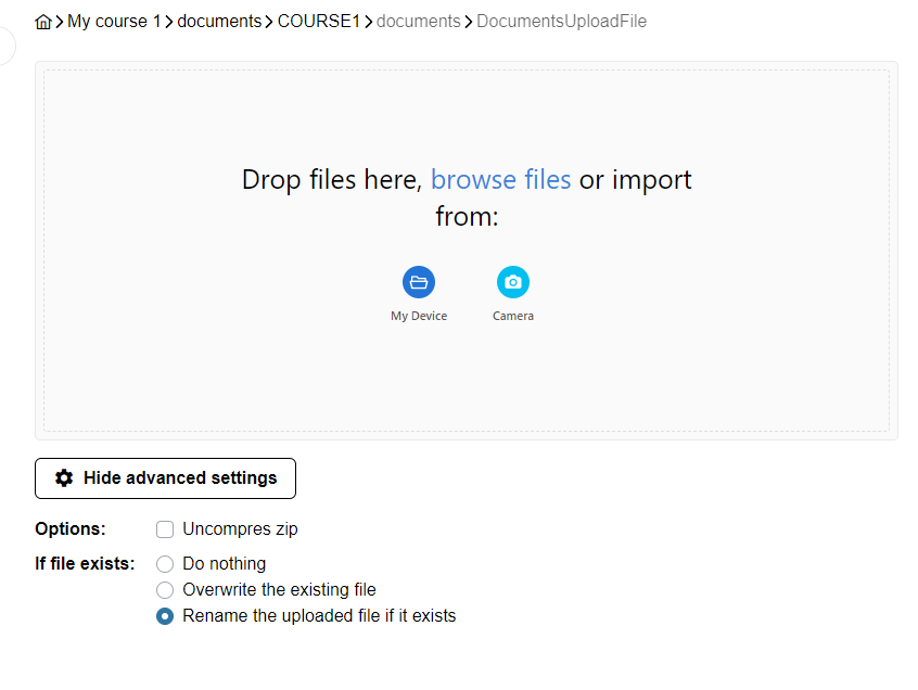 C2 Document Tool Upload View Displaybehaviour Fixes · Issue 4685 · Chamilochamilo Lms · Github 