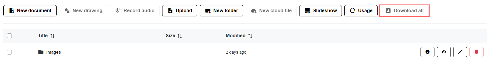 [C2] Allow users to download all documents · Issue #4732 · chamilo/chamilo-lms · GitHub