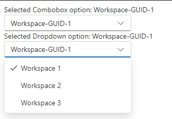 [Bug]: Combobox displays the value of an Option instead of the display text (child as string ...