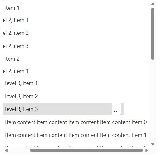 [bug] The Horizontal Overflow Behavior Of Is Not Well Defined · Issue 27714 · Microsoft