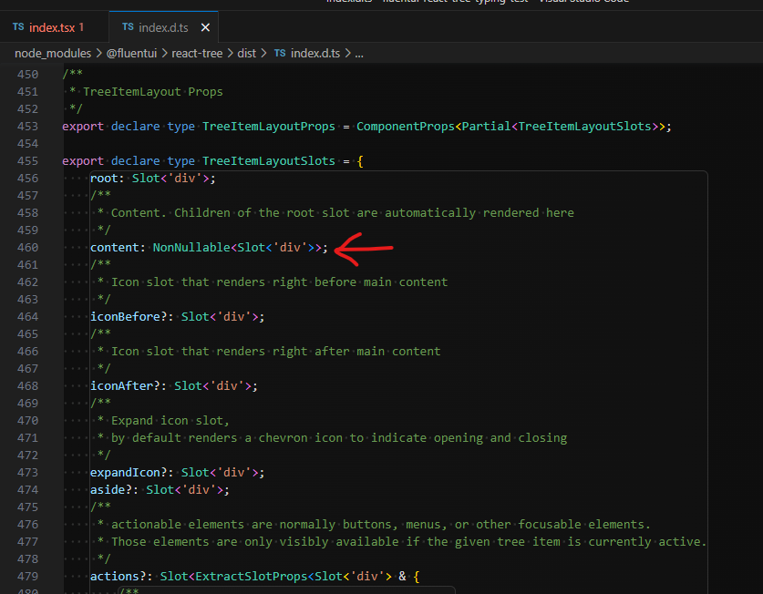 Bug Typescript 50 Build Error When Specifying Content Attribute Of Treeitemlayout · Issue 7449