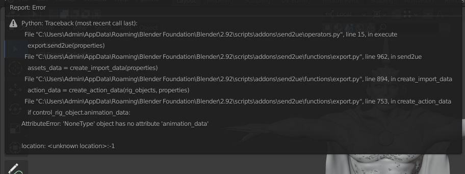 Send To Unreal Determine The Import Type By Using Armature Modifier Instead Of A Hierarchy