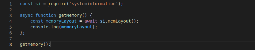 Linux report memories, but with null data · Issue #670 · sebhildebrandt/systeminformation · GitHub
