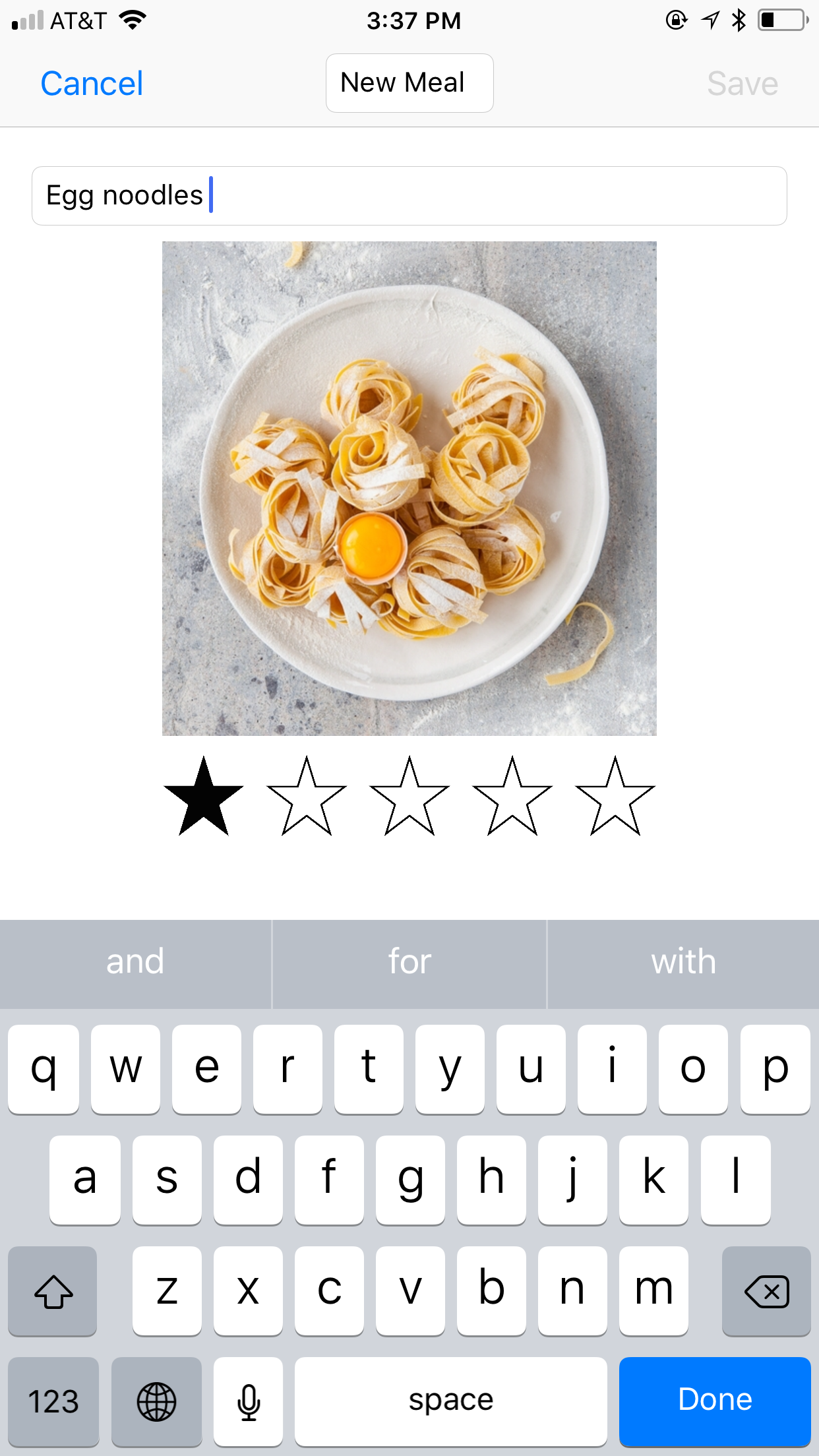 GitHub - EvianTan/FoodTracker: an iOS app to track meals