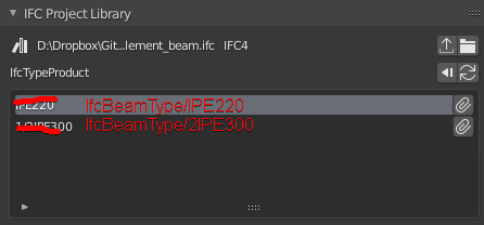 BlenderBIM: UI suggestion for IFC project library · Issue #1456 · IfcOpenShell/IfcOpenShell · GitHub