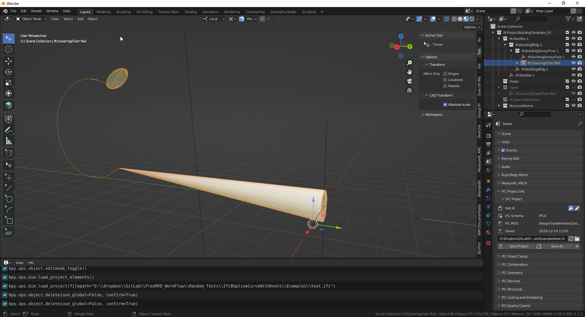 IFCCIRCLE not working w/ IFCSURFACECURVESWEPTAREASOLID · Issue #2368 ...