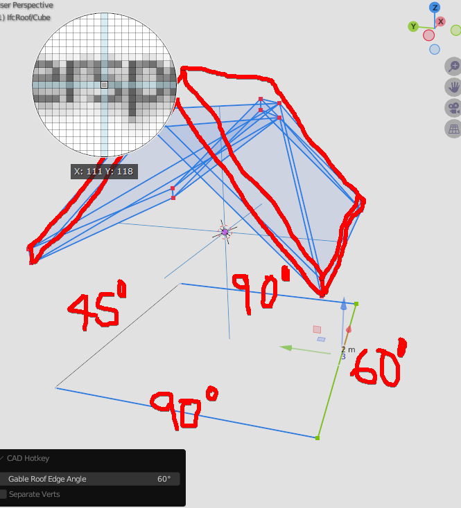 Roof modifier: asymmetrical gable · Issue #3093 · IfcOpenShell/IfcOpenShell · GitHub