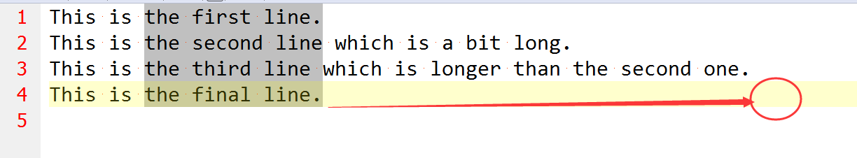 Allow to select text beyond the end of a line in rectangle selection mode ? · Issue #137 ...