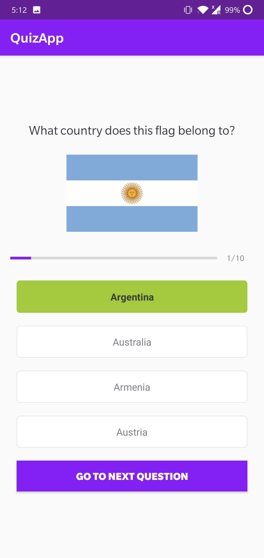 GitHub - sameerahuja662/KotlinQuizApp: A fun little Quiz App for Android i built using Kotlin