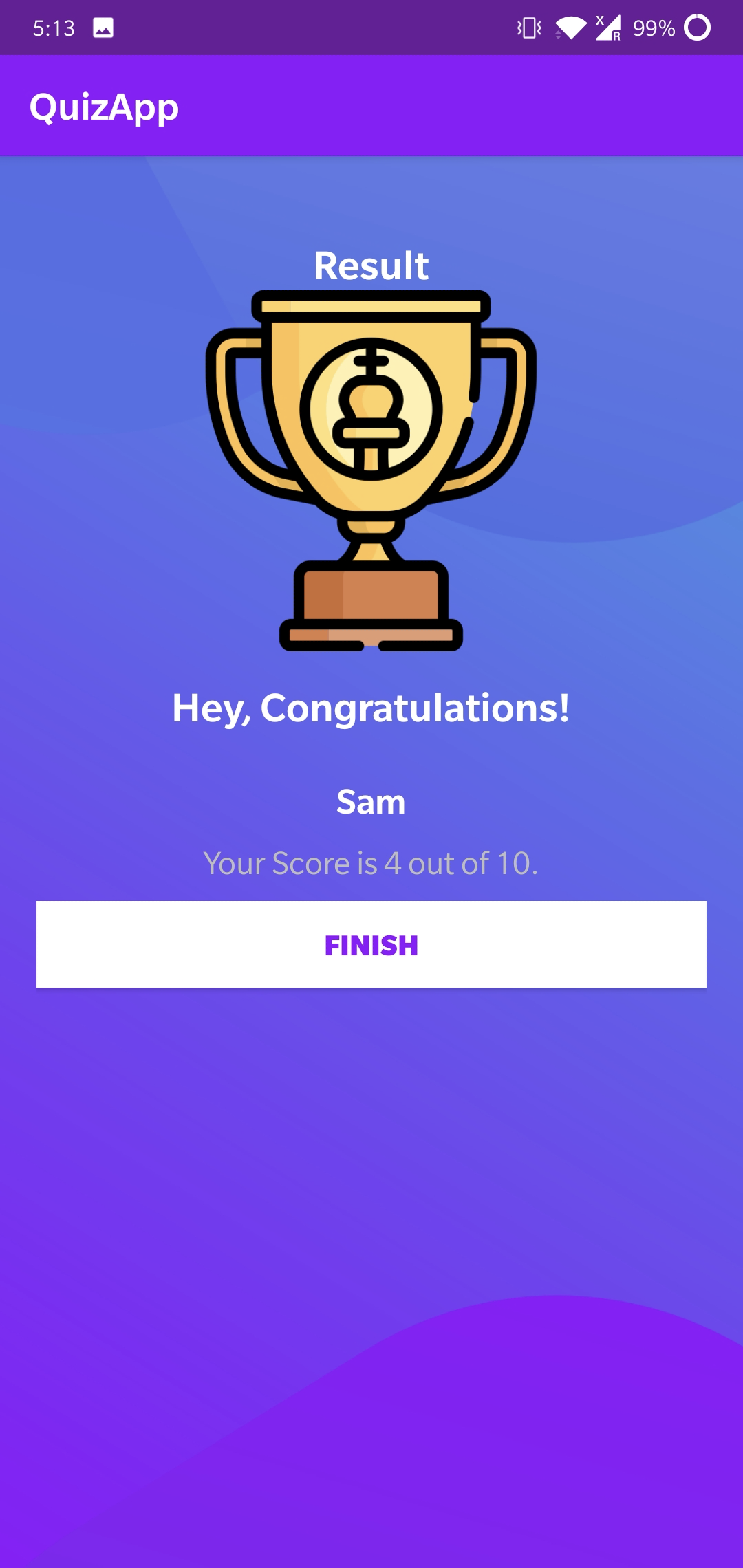 GitHub - sameerahuja662/KotlinQuizApp: A fun little Quiz App for Android i built using Kotlin