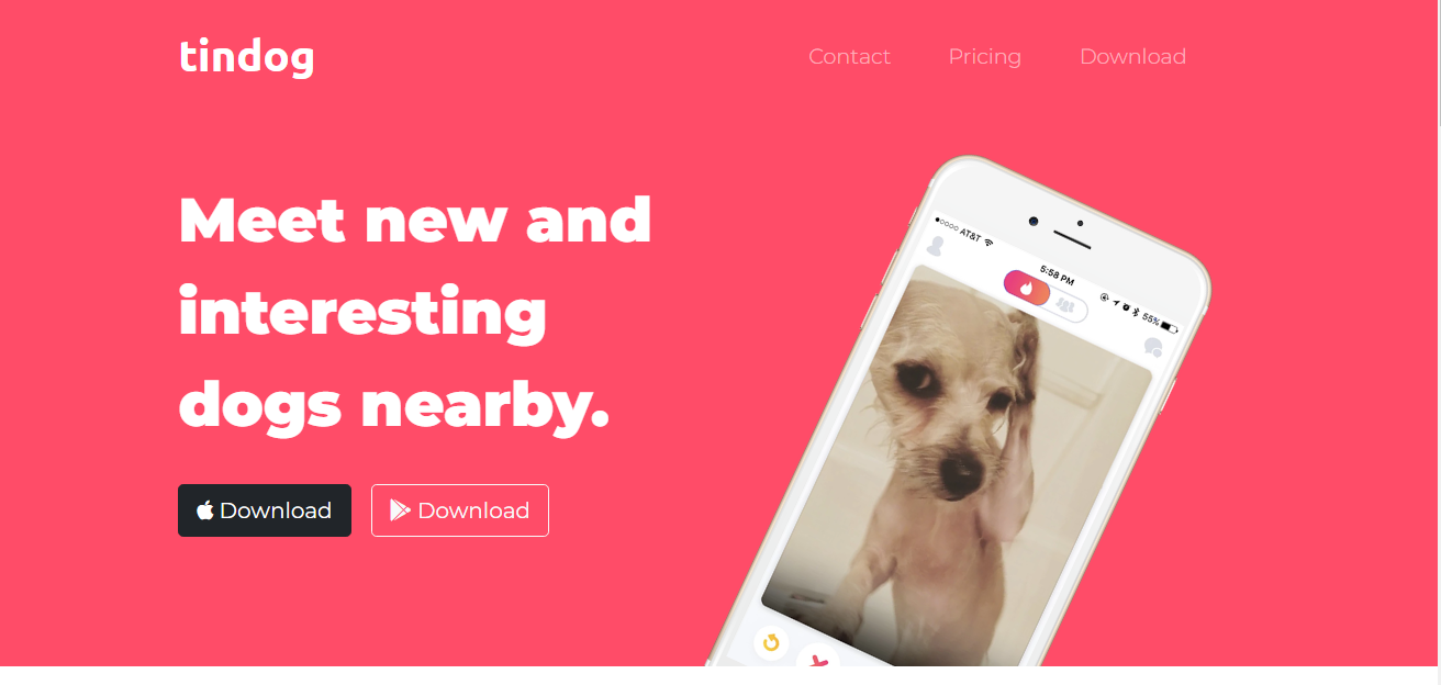 GitHub - Rhazek/Tindog: A simple website where I put Bootstrap concepts into practice.