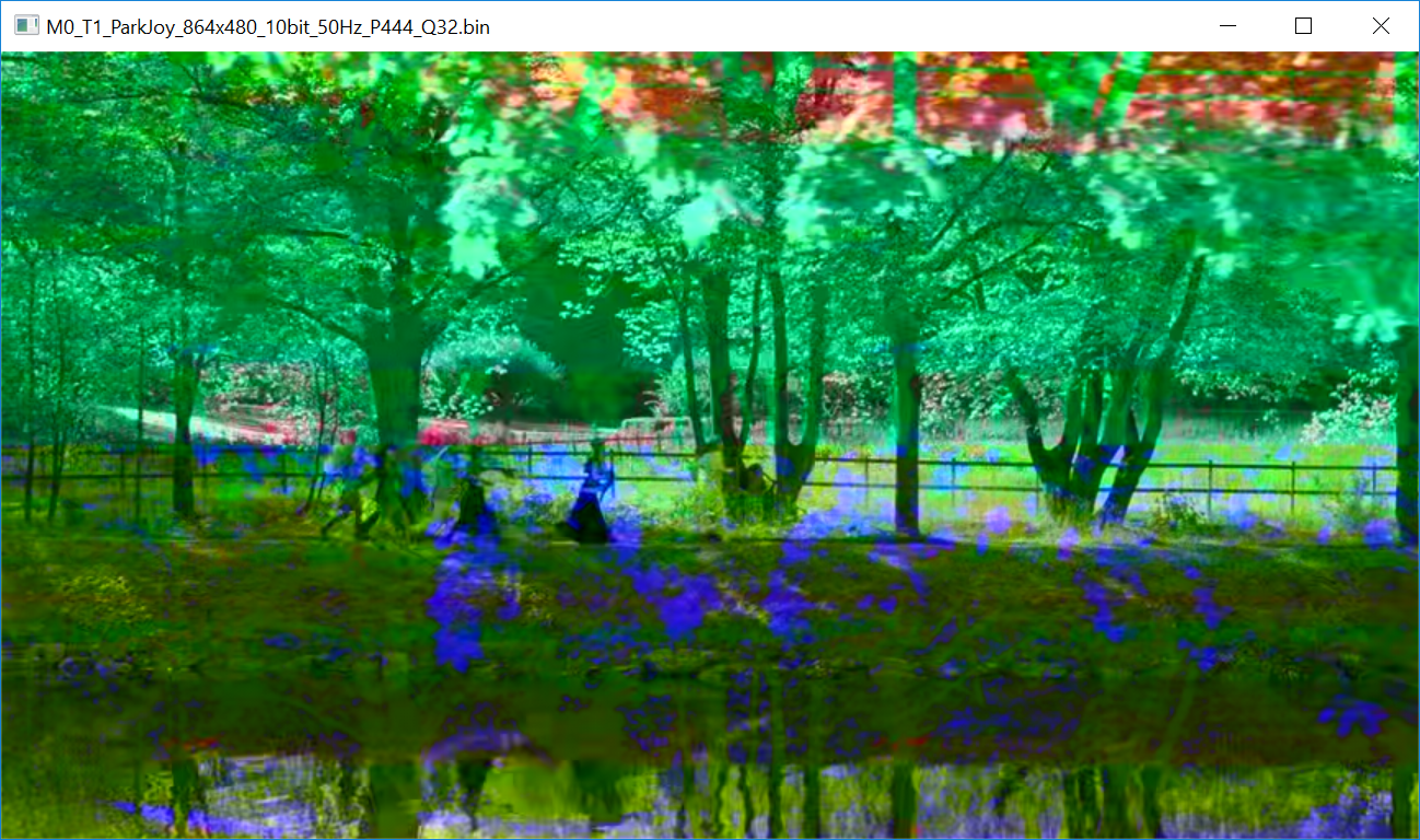 Encode Output Bitstream Has Obvious Garbage With P444 4807201080 8bit10bit Yuv Input In